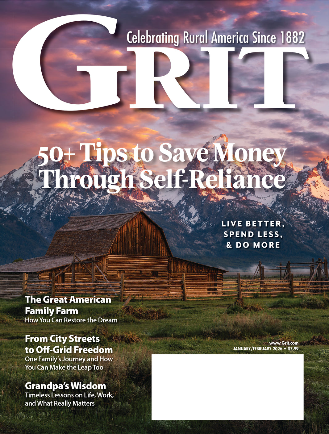 Grit Magazine Back Issues