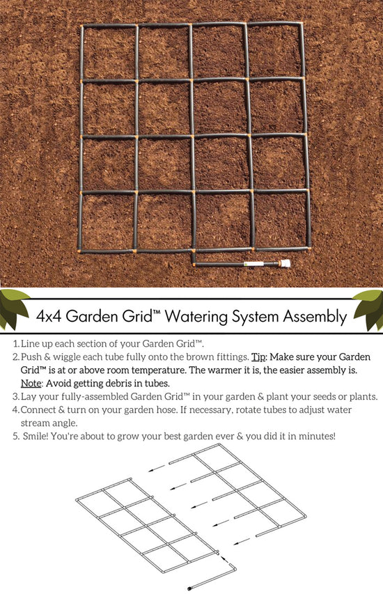THE GARDEN GRID™ WATERING SYSTEM – Grit