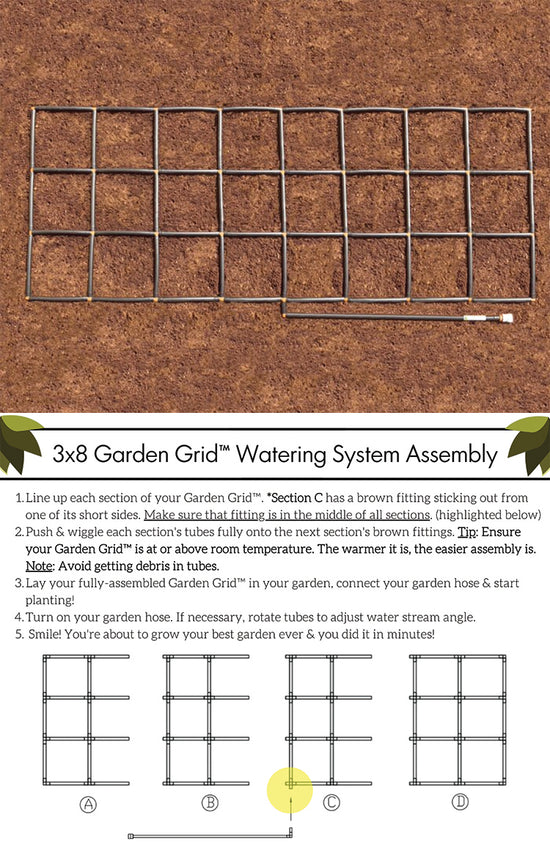 THE GARDEN GRID™ WATERING SYSTEM – Grit