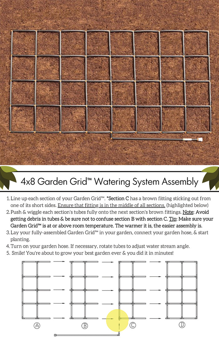 THE GARDEN GRID™ WATERING SYSTEM – Grit