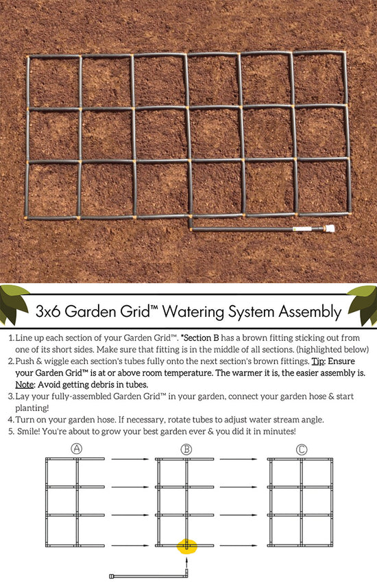 THE GARDEN GRID™ WATERING SYSTEM – Grit